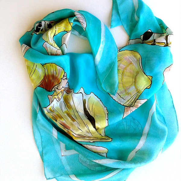 Aqua Silk - Etsy