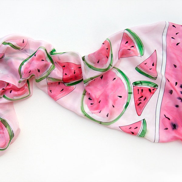 Watermelon Scarf - Etsy