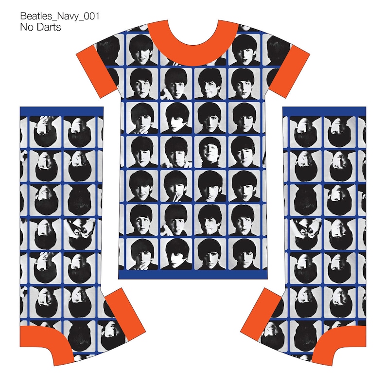 Cut N' Sew (you Sew It) Knit Beatles Dress for Barbie - Etsy