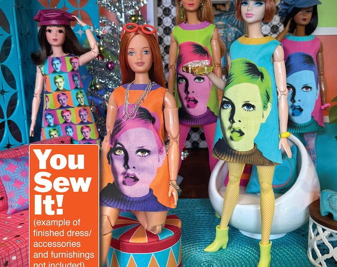 Vintage Twiggy Barbie With Twiggy Turnout Swimsuit and Dress - Etsy