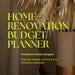 Renovation Budget Planner, Renovation Cost Tracker, Simple Renovation ...