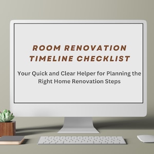 Room Makeover Checklist, Renovation Timeline, Makeover Planning ...