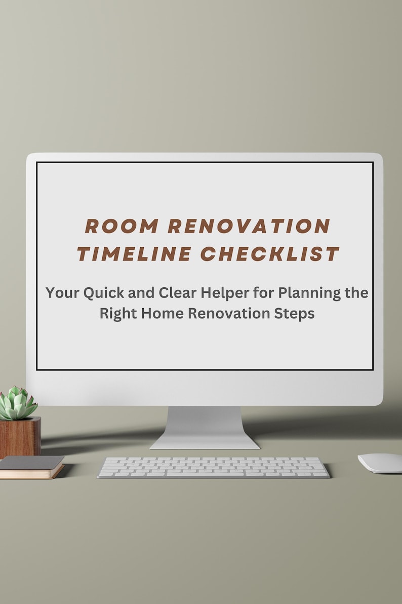 Room Makeover Checklist, Renovation Timeline, Makeover Planning ...