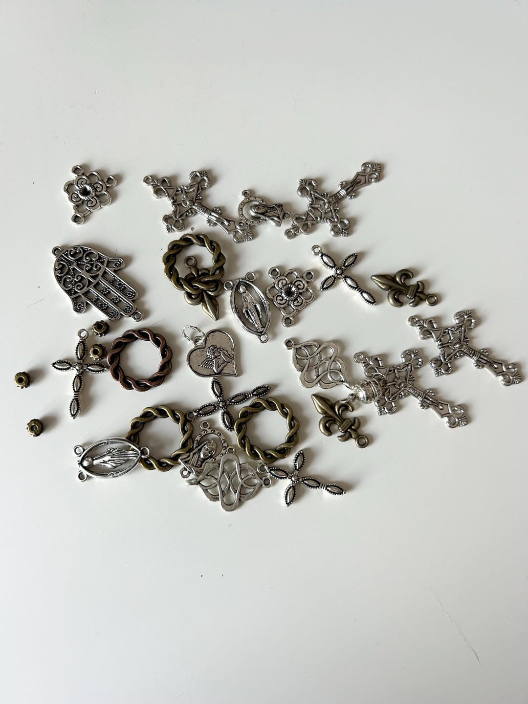The Set of Pendant Necklace Findings - Etsy