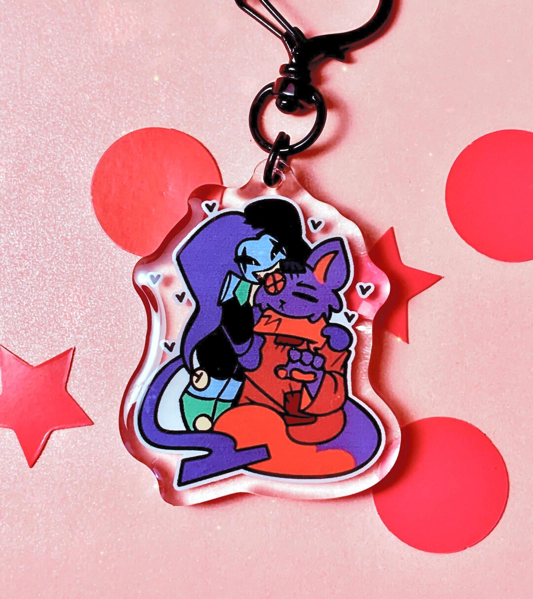 Epoxy Seavil Deltarune Charm (jevil and Seam) - Etsy