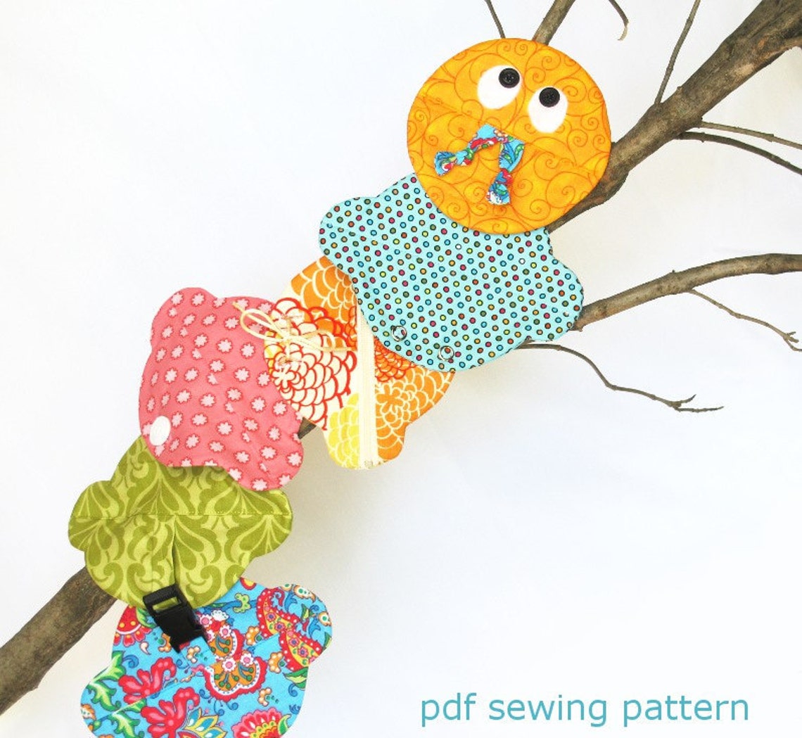 Learn to Dress Caterpillar IMMEDIATE DOWNLOAD Pdf Sewing - Etsy