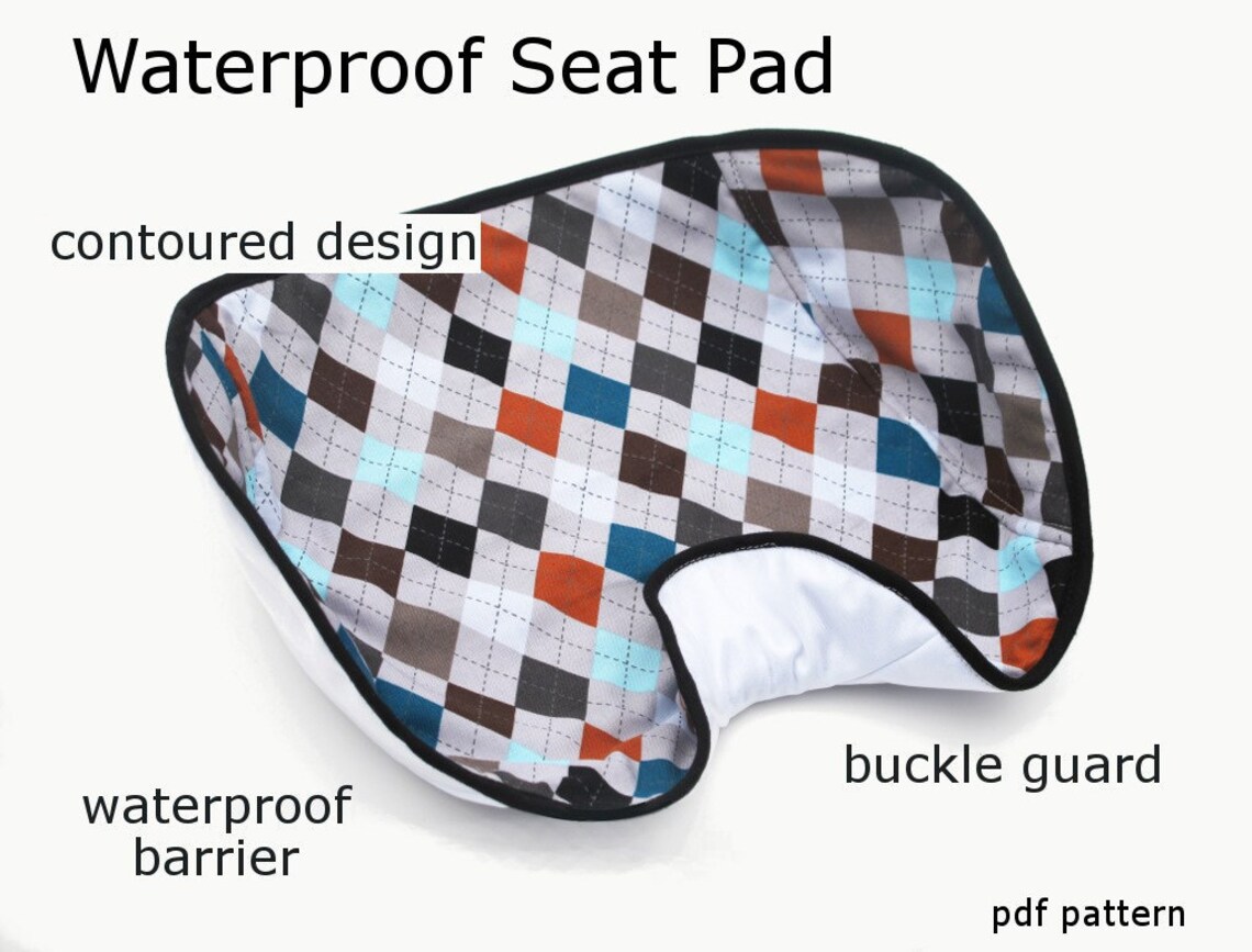 Waterproof Car Seat Pad - Immediate Download of Pdf Sewing Pattern - Etsy