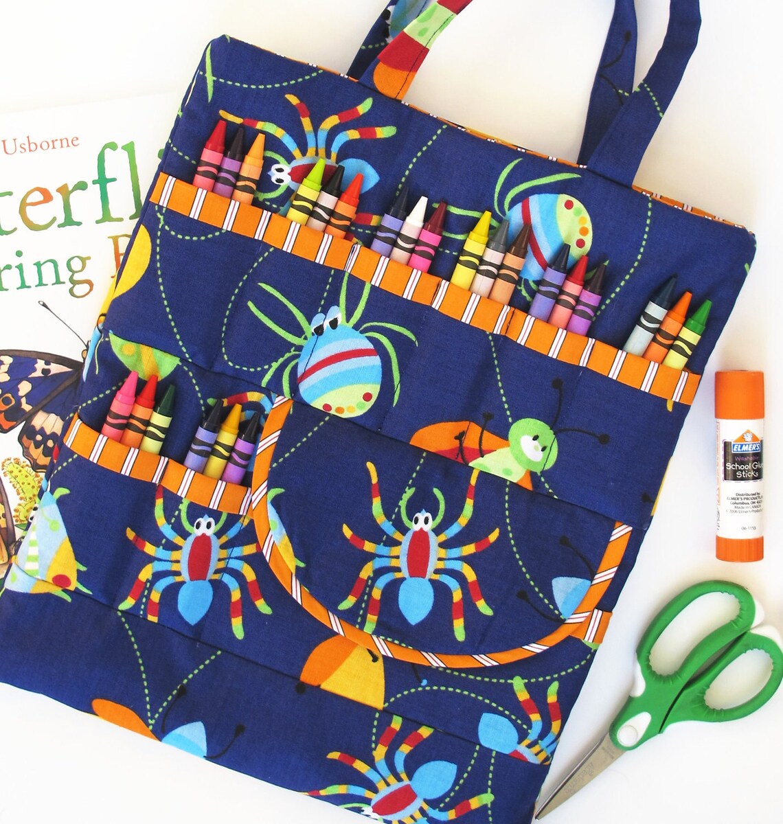 Crayon and Craft Bag Immediate Download of PDF Sewing Pattern - Etsy