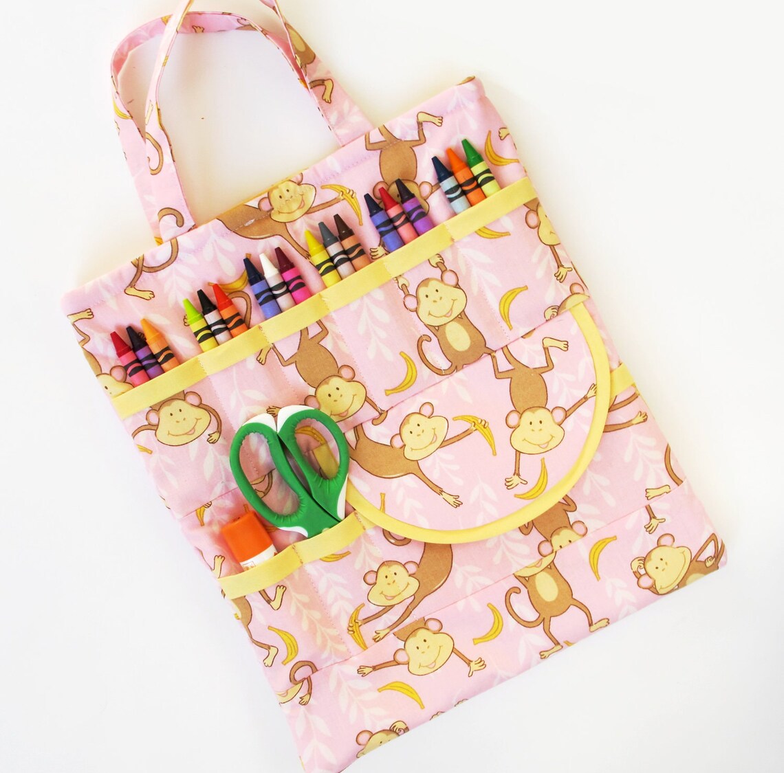 Crayon and Craft Bag- Immediate Download of PDF Sewing Pattern - Free ...