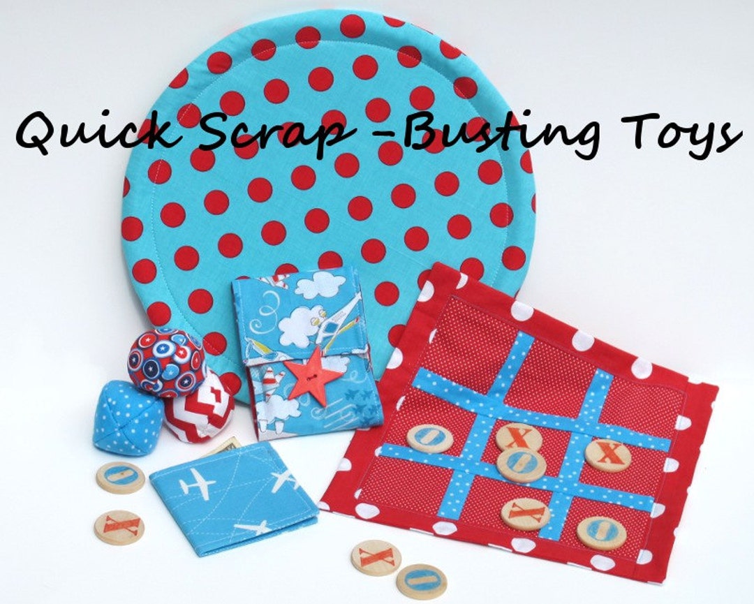 Five Quick and Easy Scrap-busting Toy Crafts - Etsy