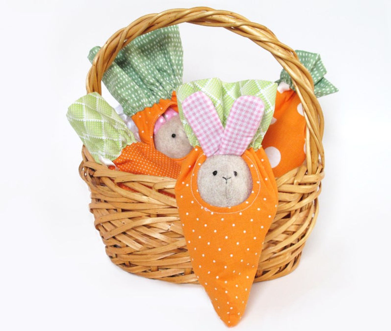 Bunny Rabbit in a Carrot Purse SEWING Pattern - Etsy