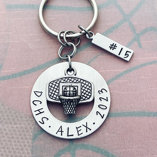 Basketball Keychain - Etsy