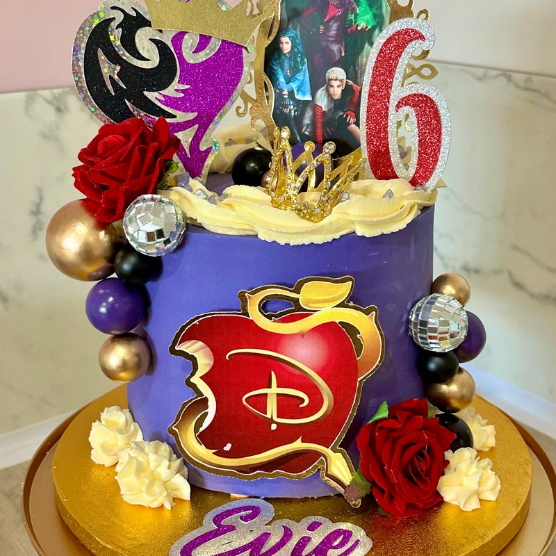 Descendants Cake - Etsy