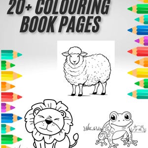 20+ Safari Animals Coloring Pages for Kids | Coloring Pages | Animals ...