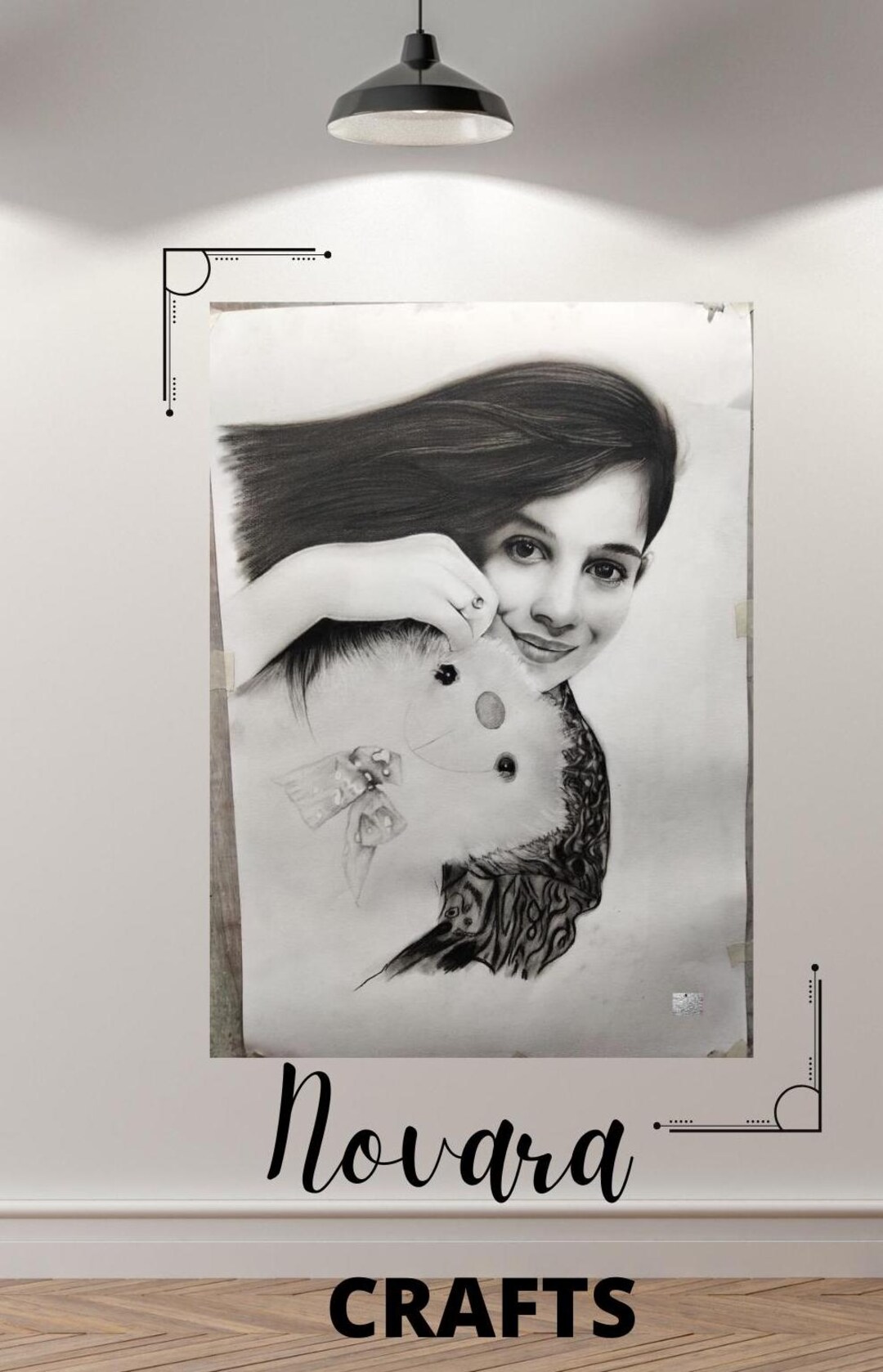 Pencil Art | Sketch Art With Pencil | Lady Picture From the Photo | 100 ...