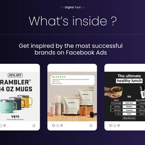 Facebook Ads, Static Ads for Instagram and Facebook, Marketing Strategy ...