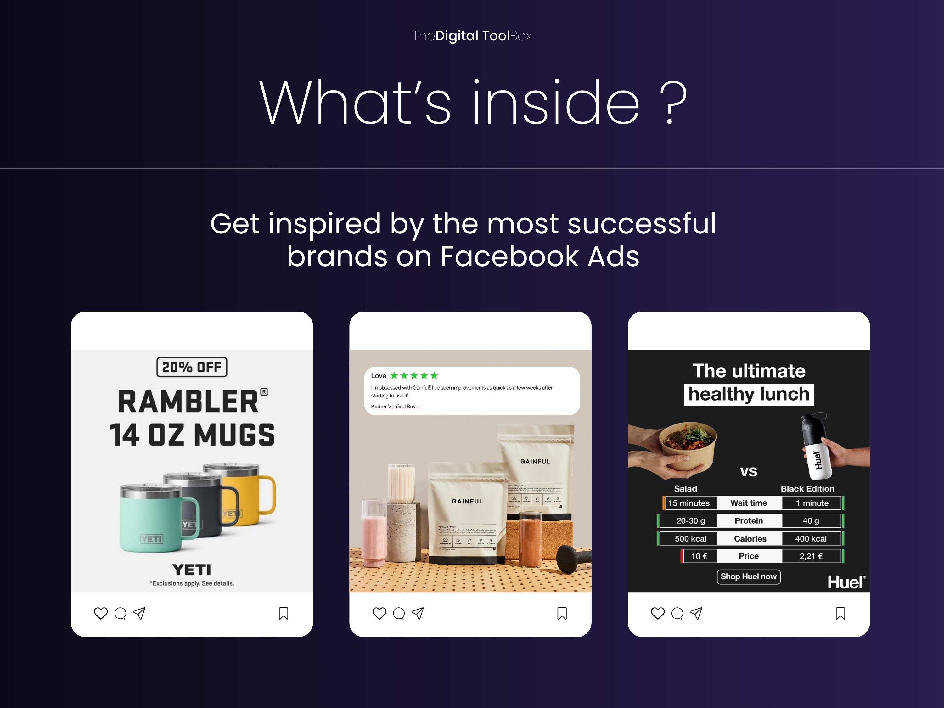 Facebook Ads, Static Ads for Instagram and Facebook, Marketing Strategy ...