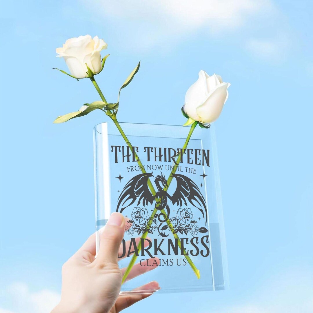 The Thirteen Acrylic Book Vase, From Now Until the Darkness Claims US ...