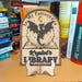 Personalized Fourth Wing Inspired Library Sign, Custom Library Sign ...