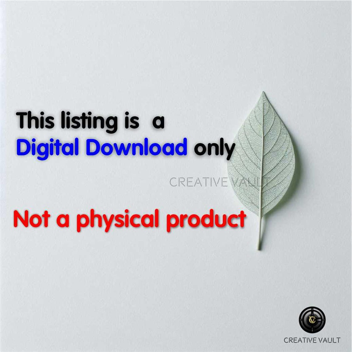 Printable Birthday Card / Happy Birthday / Instant Download PDF - Etsy