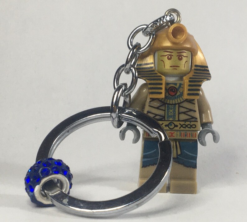 Egyptian God Anubis / Pharaoh Keychain Handmade Custom & Present Box ...