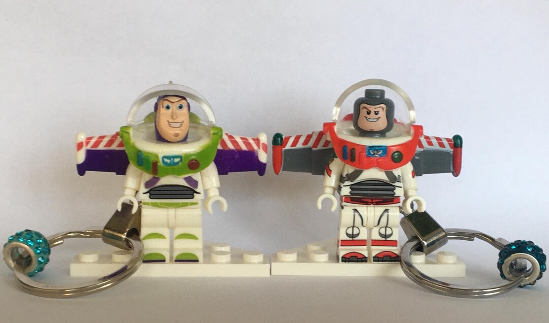 Buzz Lightyear Keychain - Handmade Custom Keyring - Choose Your Model ...