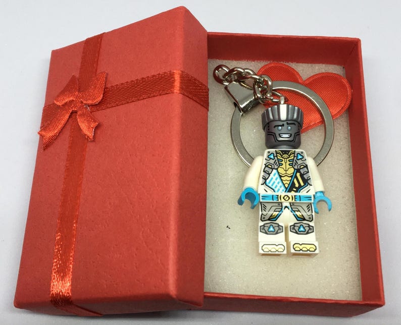 Lego Zane Ninja Ninjago Keychain - Handmade - Choose Your Model ...