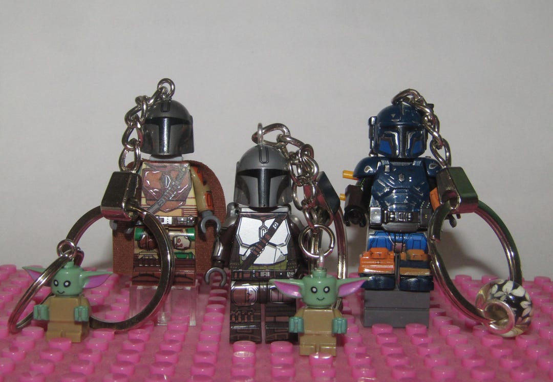 Mandalorian Keychain Keyring - Boba Fett Keychain - Choose Your Model ...