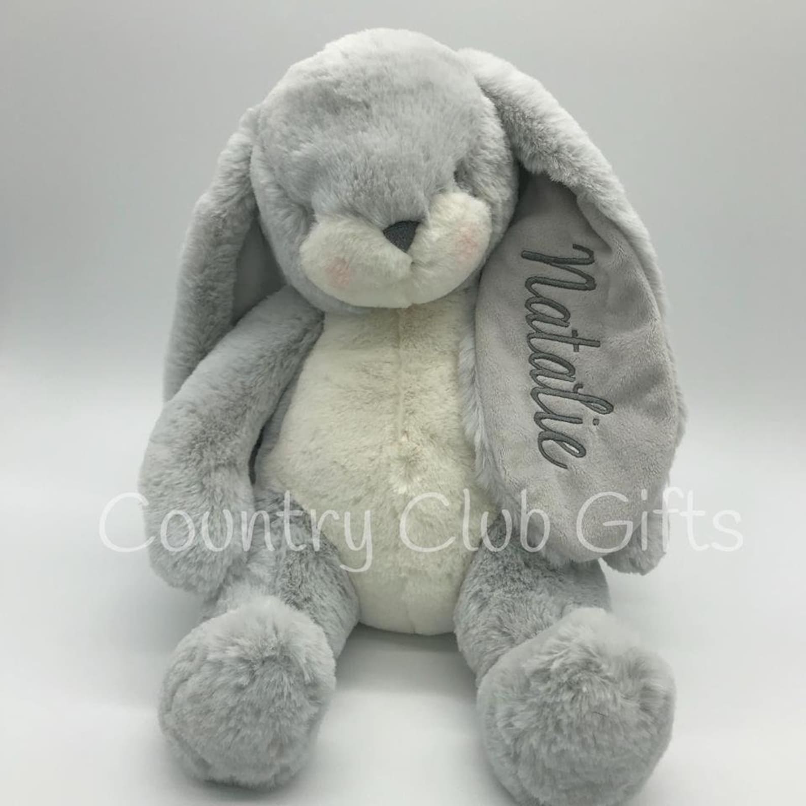 Personalized Bunny Baby Gift Stuffed Bunny Custom Bunny | Etsy