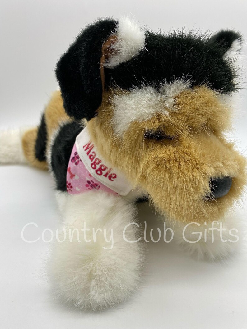 Personalized Terrier Dog Kids Dogs Puppy Stuffed Animal - Etsy