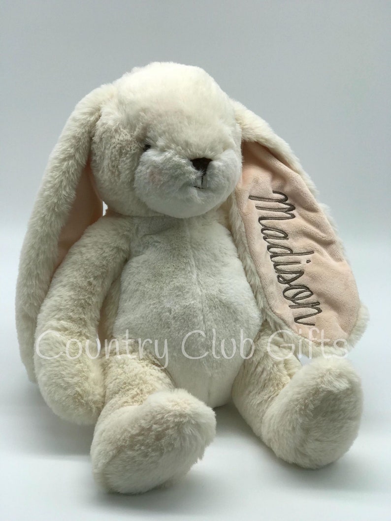 Personalized Bunny Baby Shower Gift Stuffed Animal - Etsy