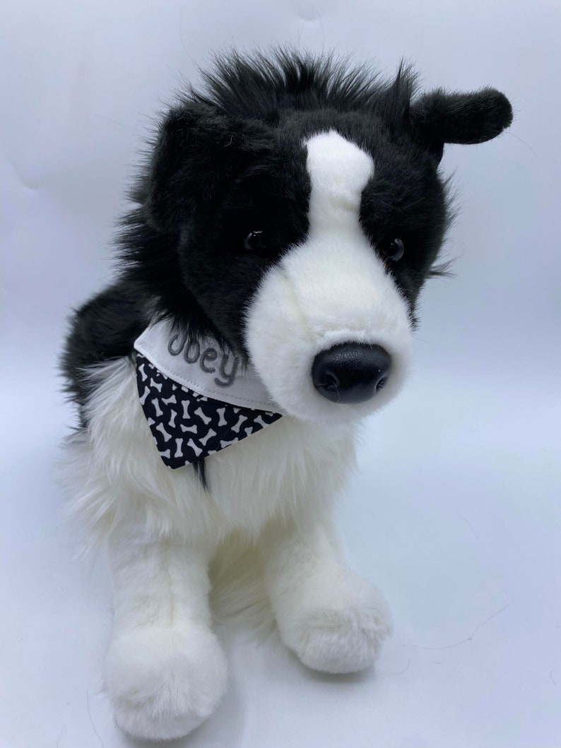 Personalized Border Collie Kids Dogs Collie Stuffed Animal - Etsy