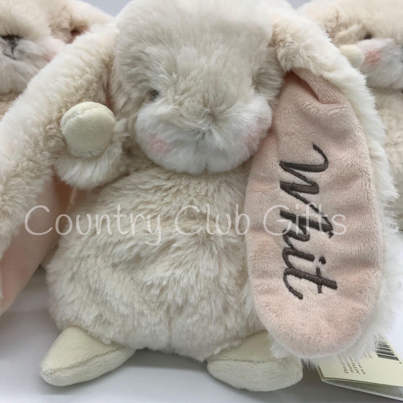 Personalized Bunny Personalized Baby Gift Stuffed Bunny With - Etsy