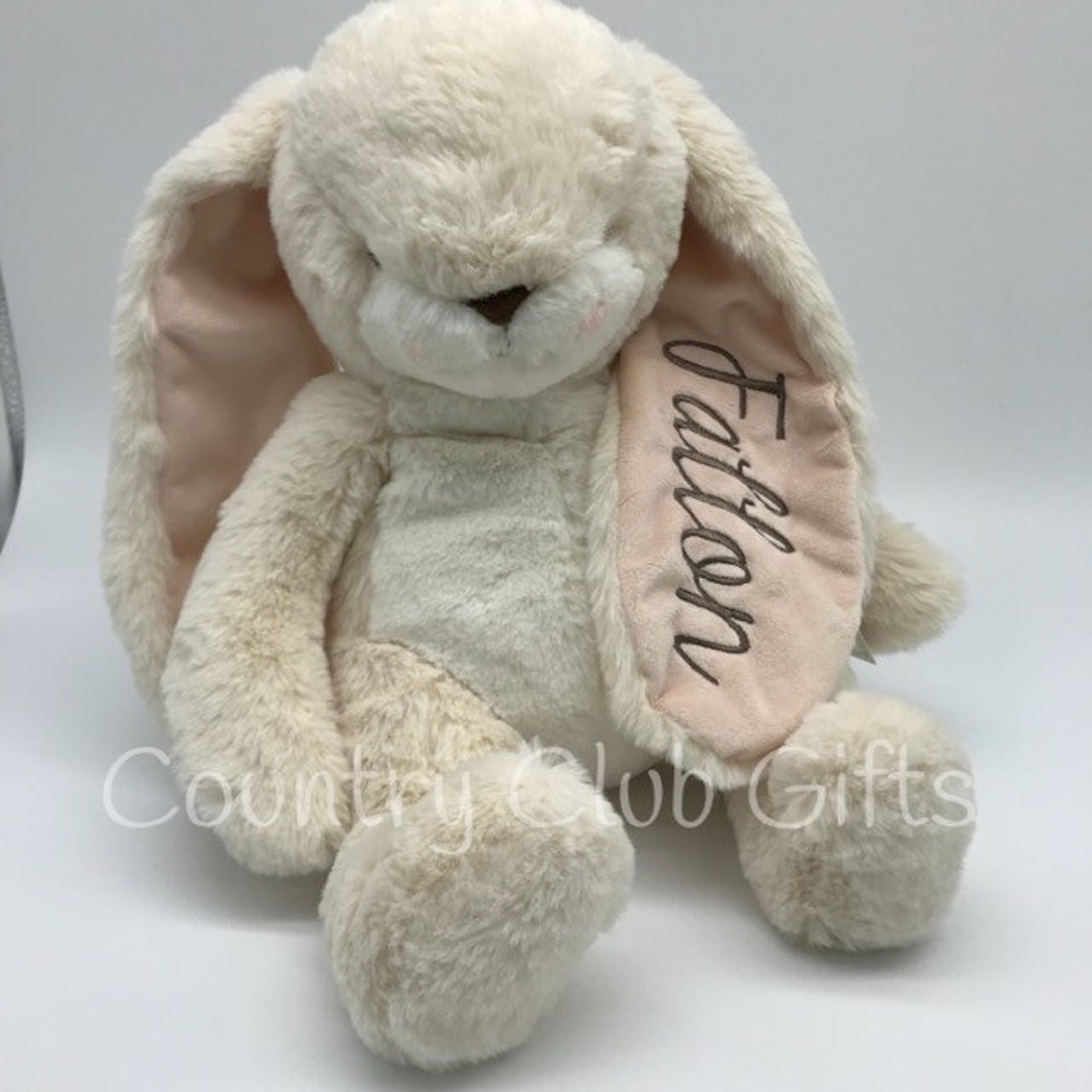 Personalized Bunny Baby Gift Stuffed Bunny Custom Bunny | Etsy