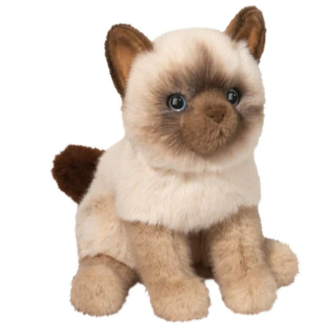 Personalized Siamese Cat Kids Kitty Kitten Stuffed Animal Plush Siamese ...