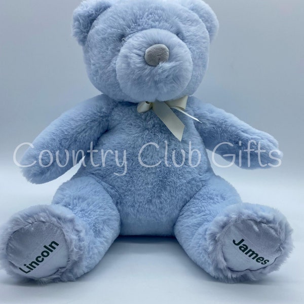 Teddy Bear Blue - Etsy