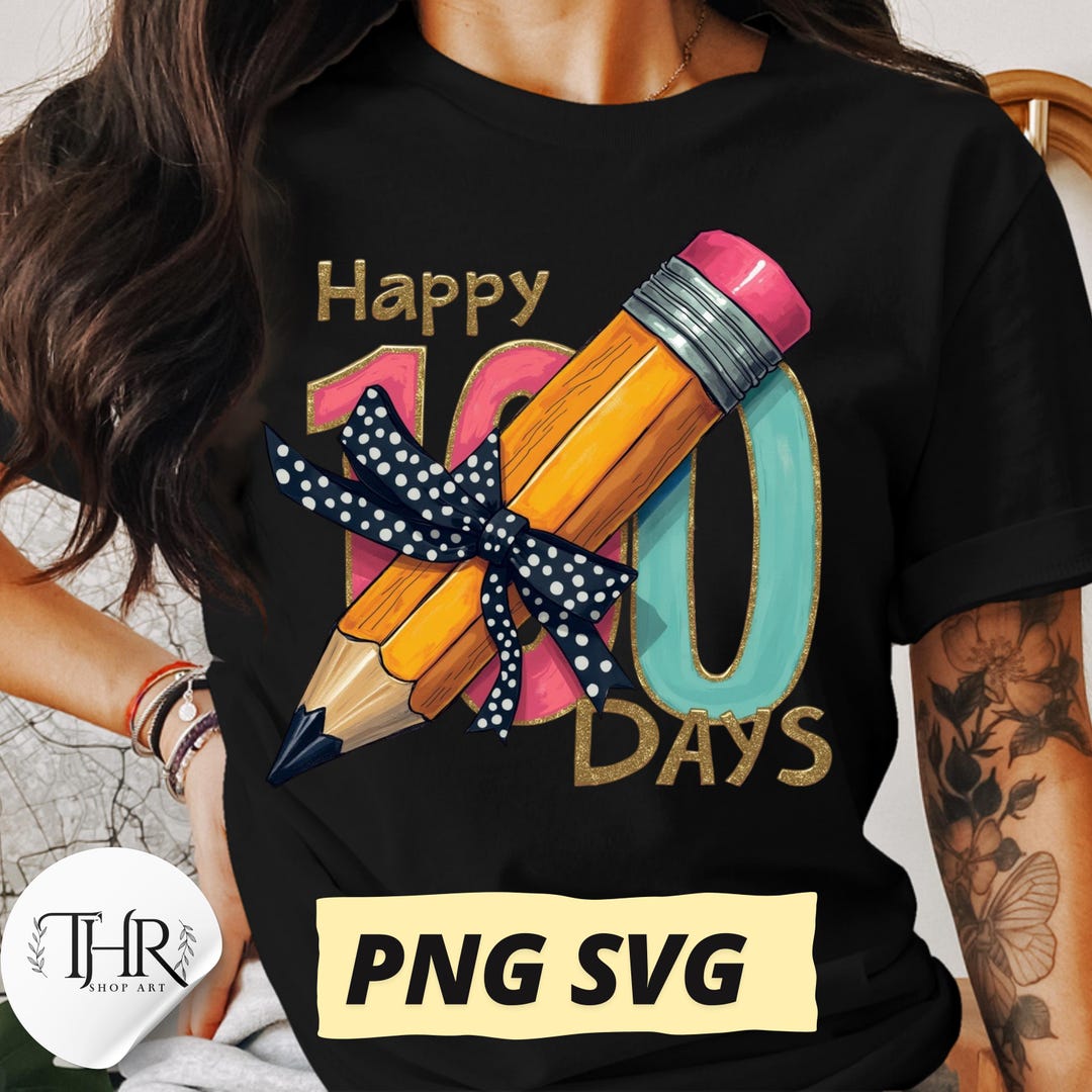 100th Day of School Teacher Kids 100 Days Math Numbers PNG, Retro 100 ...