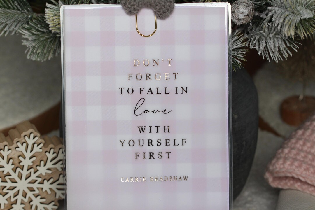 Foiled Quote Vellum Planner Dashboard, Holographic, Gold Foil ...