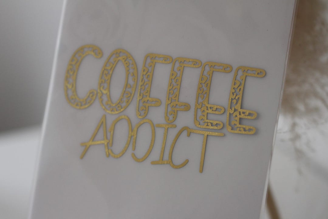 Foiled Acetate Planner Dashboard, Holographic, Gold Foil, Inspirational ...