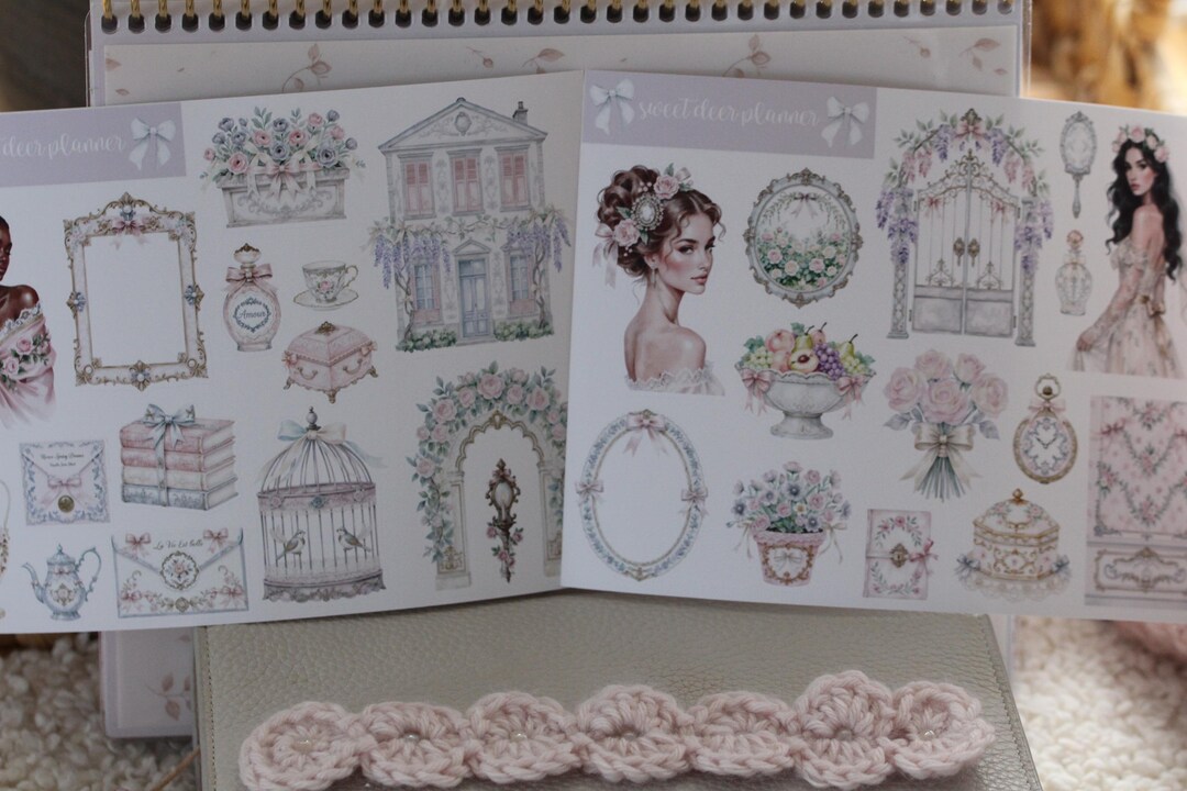 Bridgerton Moments Sticker Sheet: Planner, Journal, Scrapbook Stickers ...