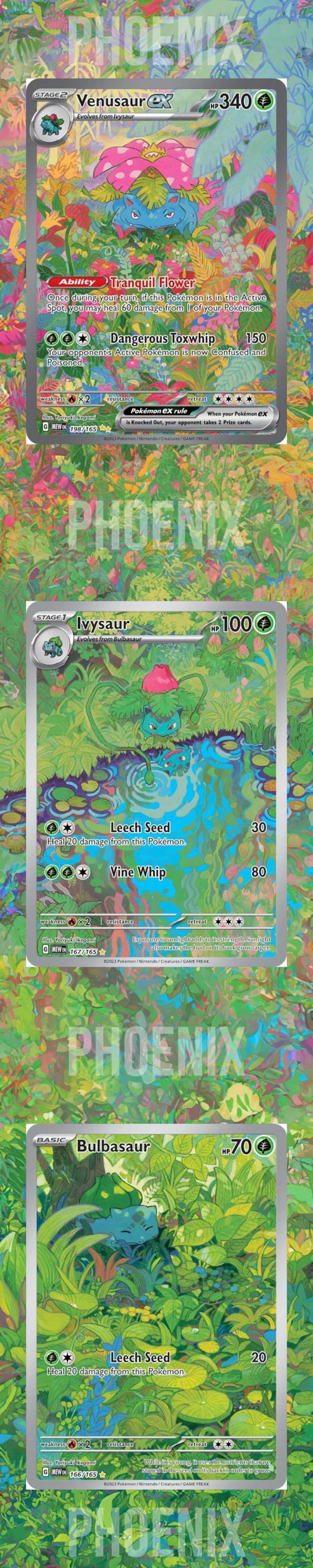 Bulbasaur 151 EX Evolution Display Overlay - Etsy