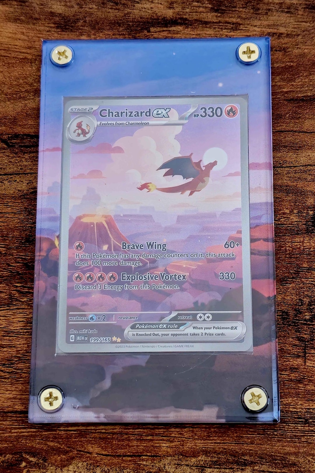 Charmander 151 EX Evolution Display Overlay - Etsy
