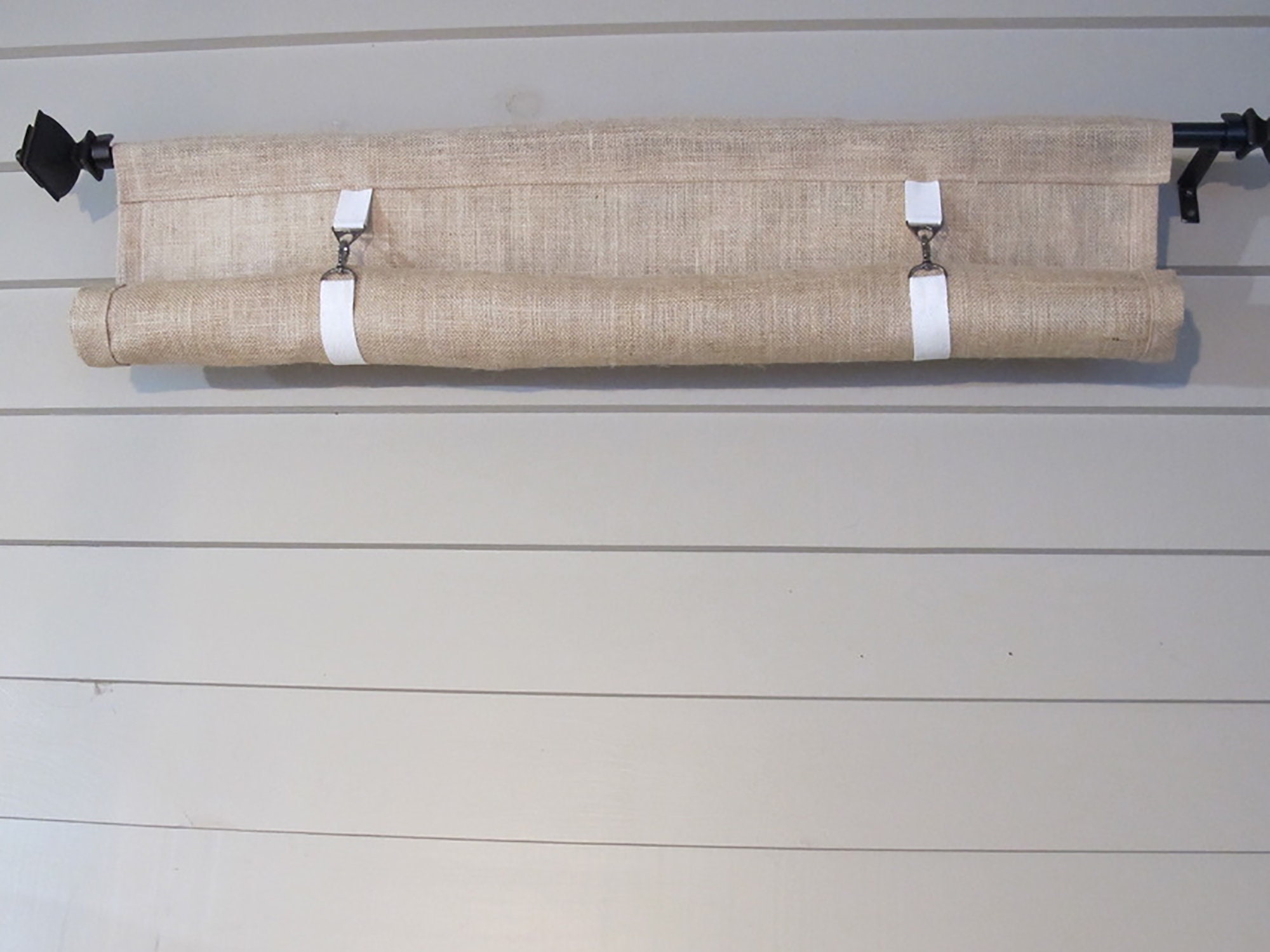 Natural Burlap Roll up Window Shade, Custom Widths 36L or Shorter - Etsy