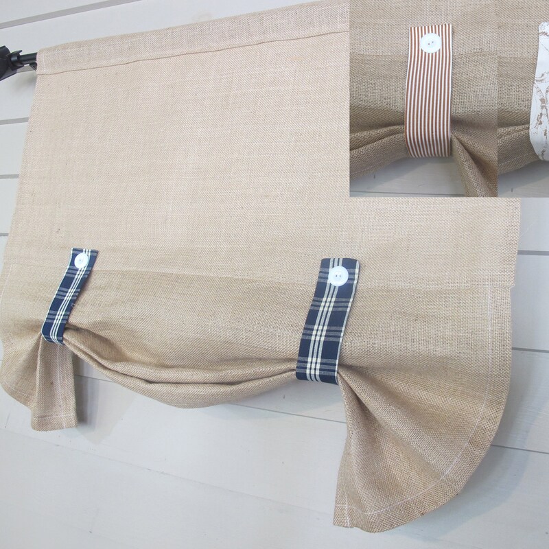 Red Toile Valance - Etsy
