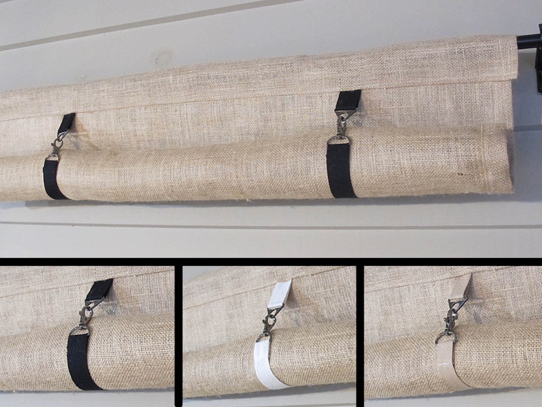 Custom Widths, Swedish Blind Window Shade, Natural BURLAP 48 Long or ...