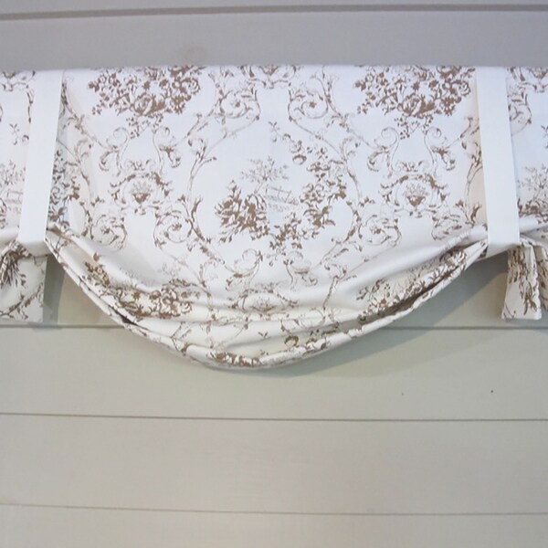 Toile Valance - Etsy