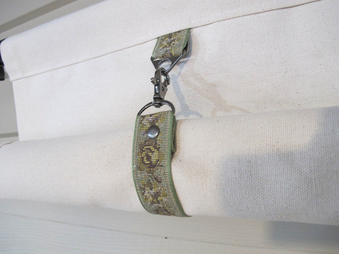 Roll up Fabric Window Shade, Swedish Blind, Custom Widths, off White ...