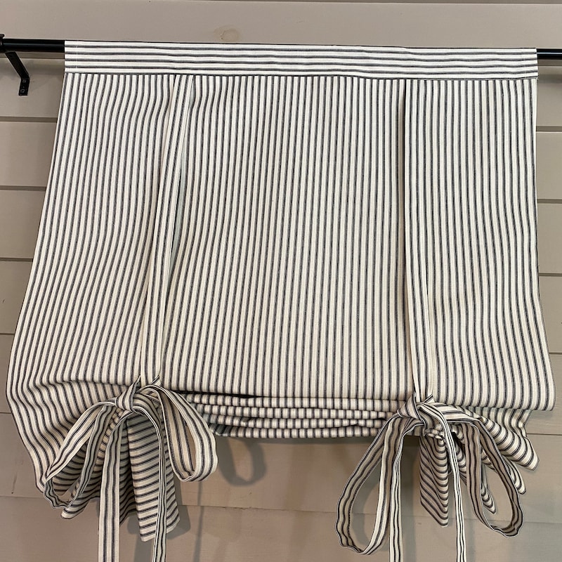 Tie up Curtain - Etsy