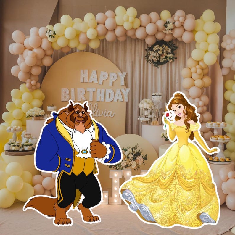 Pop-up Stand Princess Bella Birthday Party Ideas Event Decorator ...