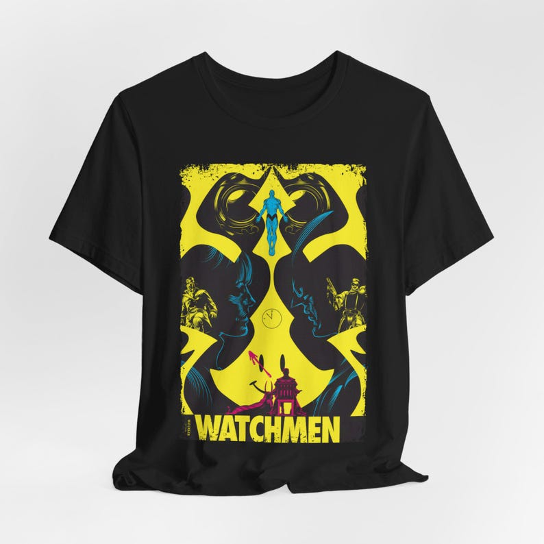 Aesthetic Vintage Watchmen Superhero Action Movie Streetwear Unisex ...